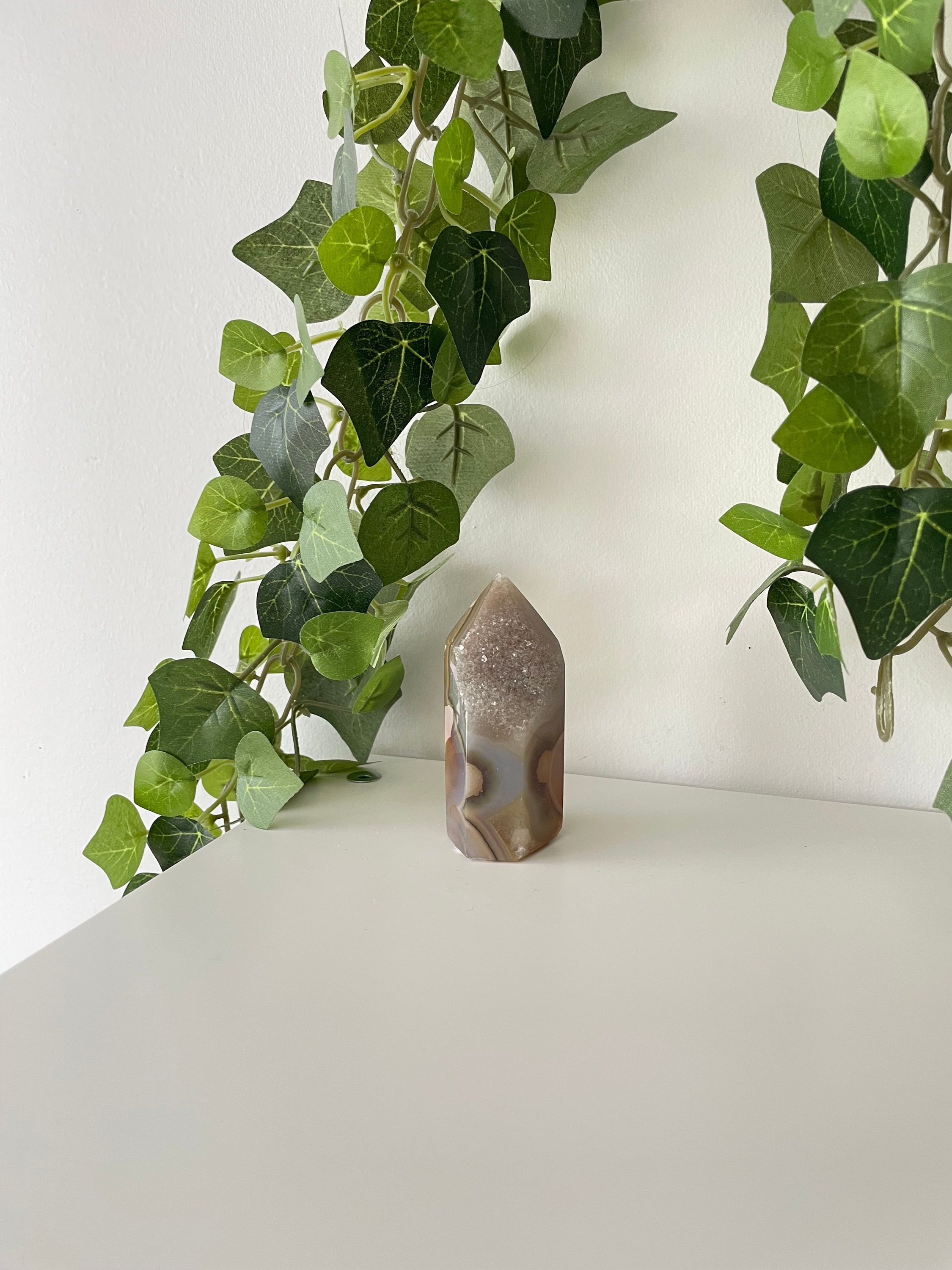 Agate Mini Towers Mini Agates With Druzy Mini Agate Towers - Etsy