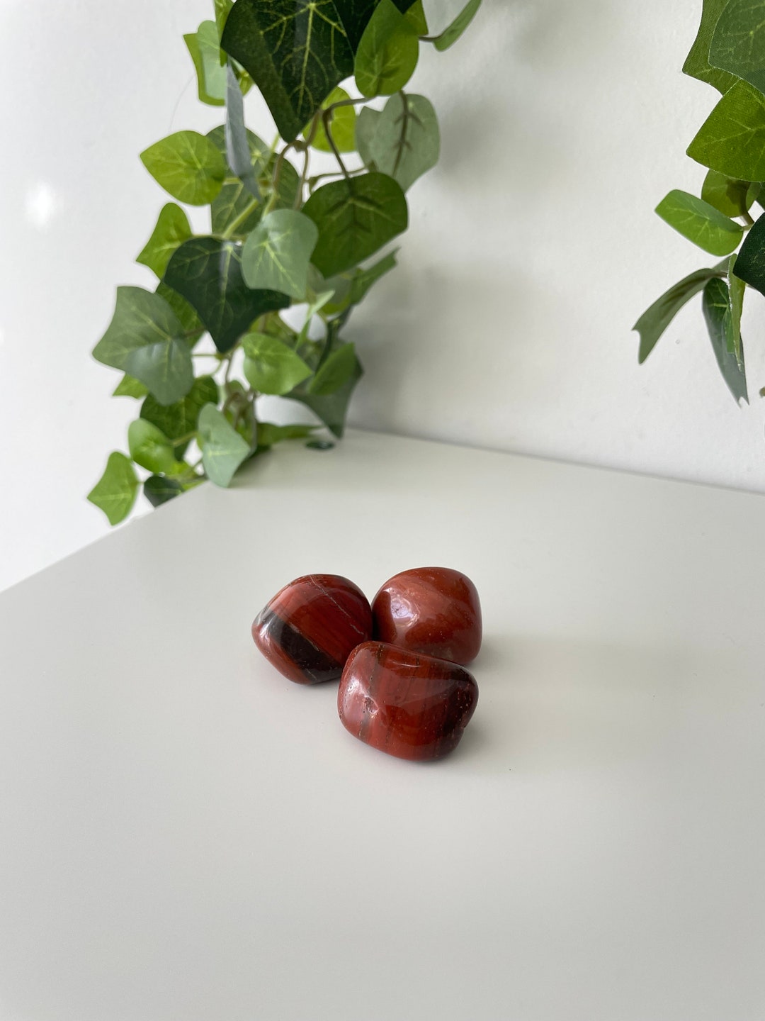Red Jasper Tumbled ~ Tumbled Red Jasper From India ~ Bright Red Jasper ...