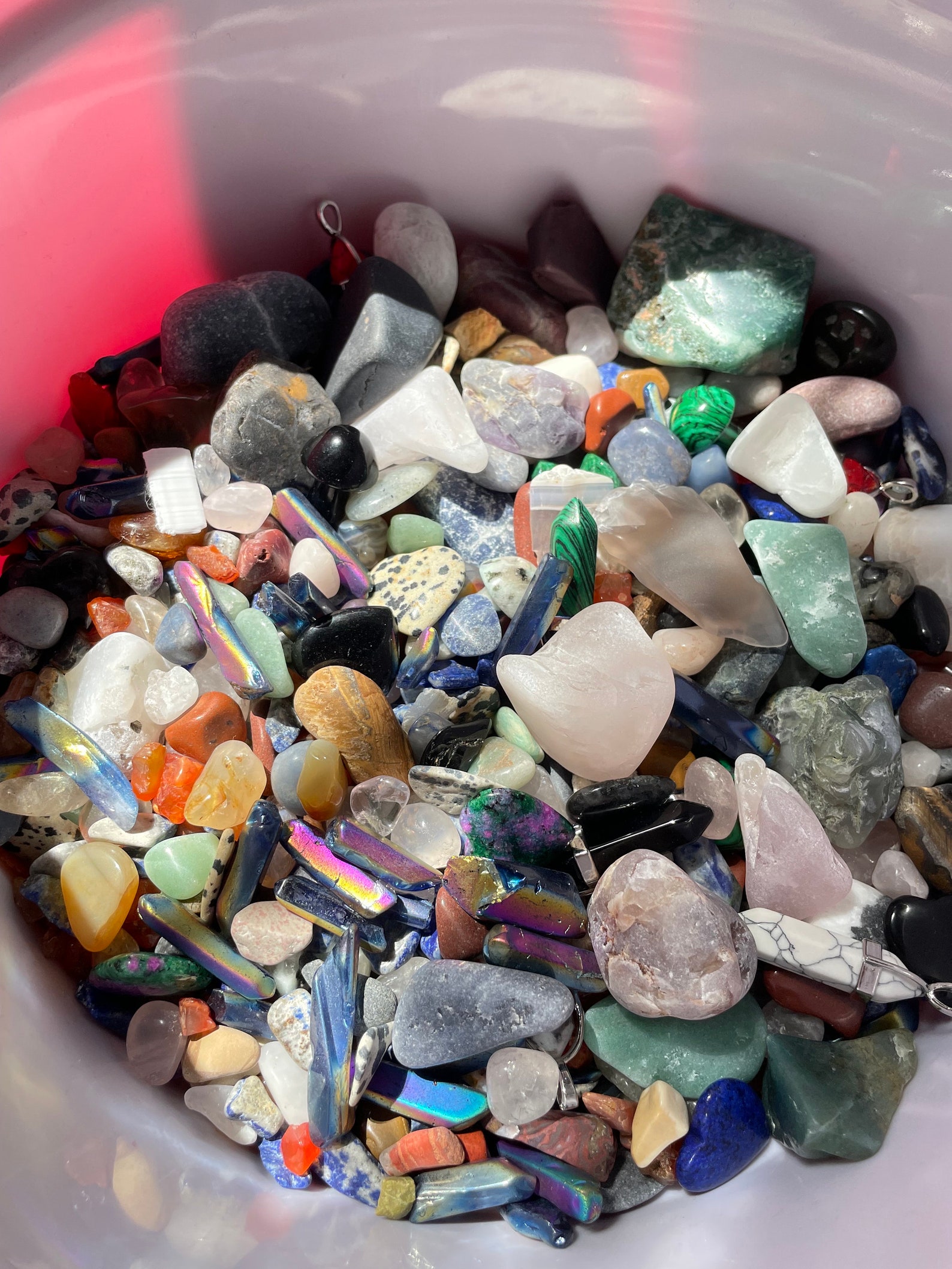 Crystal Confetti Scoops ~ Random Rainbow Crystal Themed Confetti ...