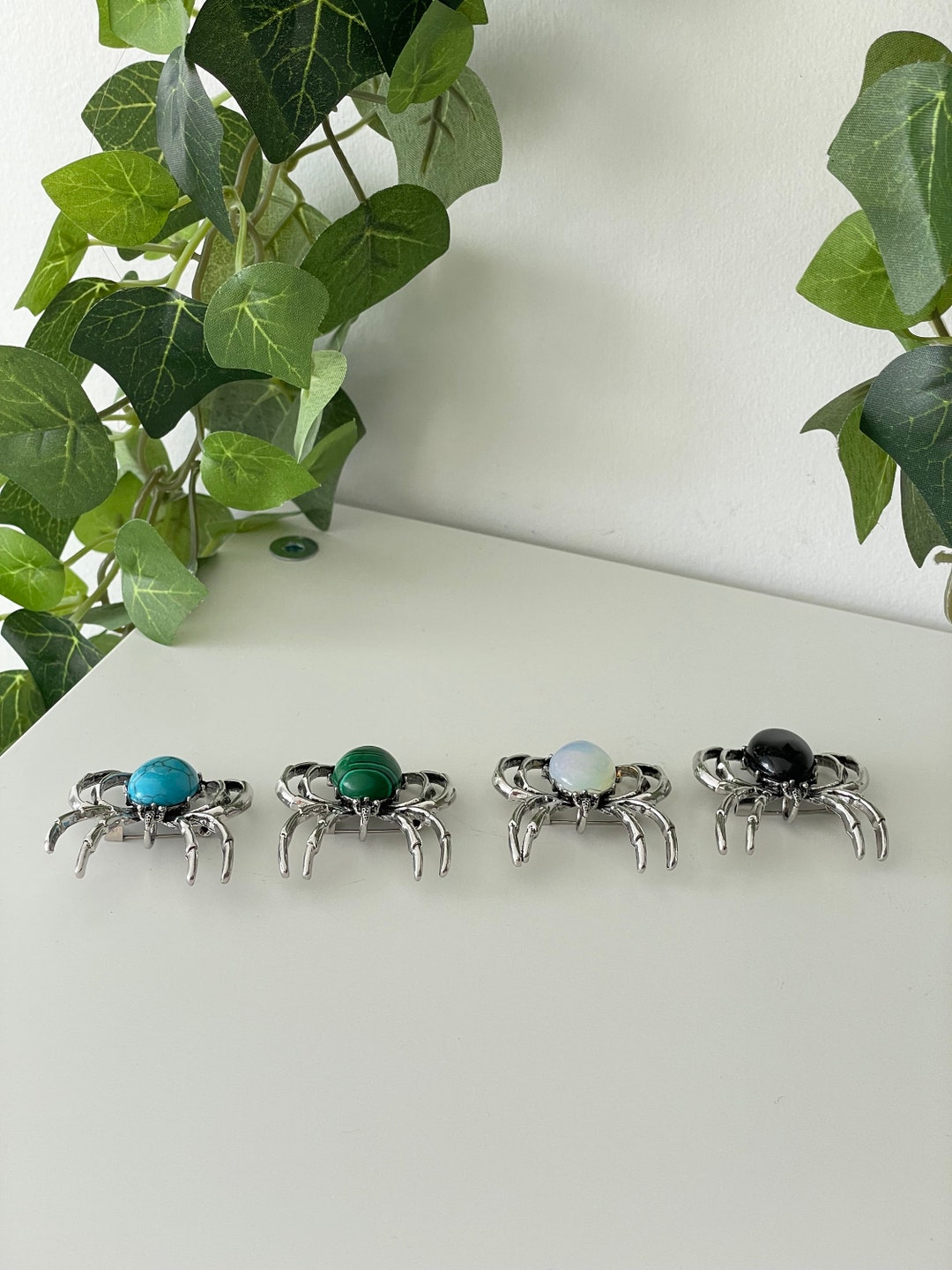 Crystal Spider Pins ~ Awesome Spider Pin With Crystal ~ Crystal Gifts ...