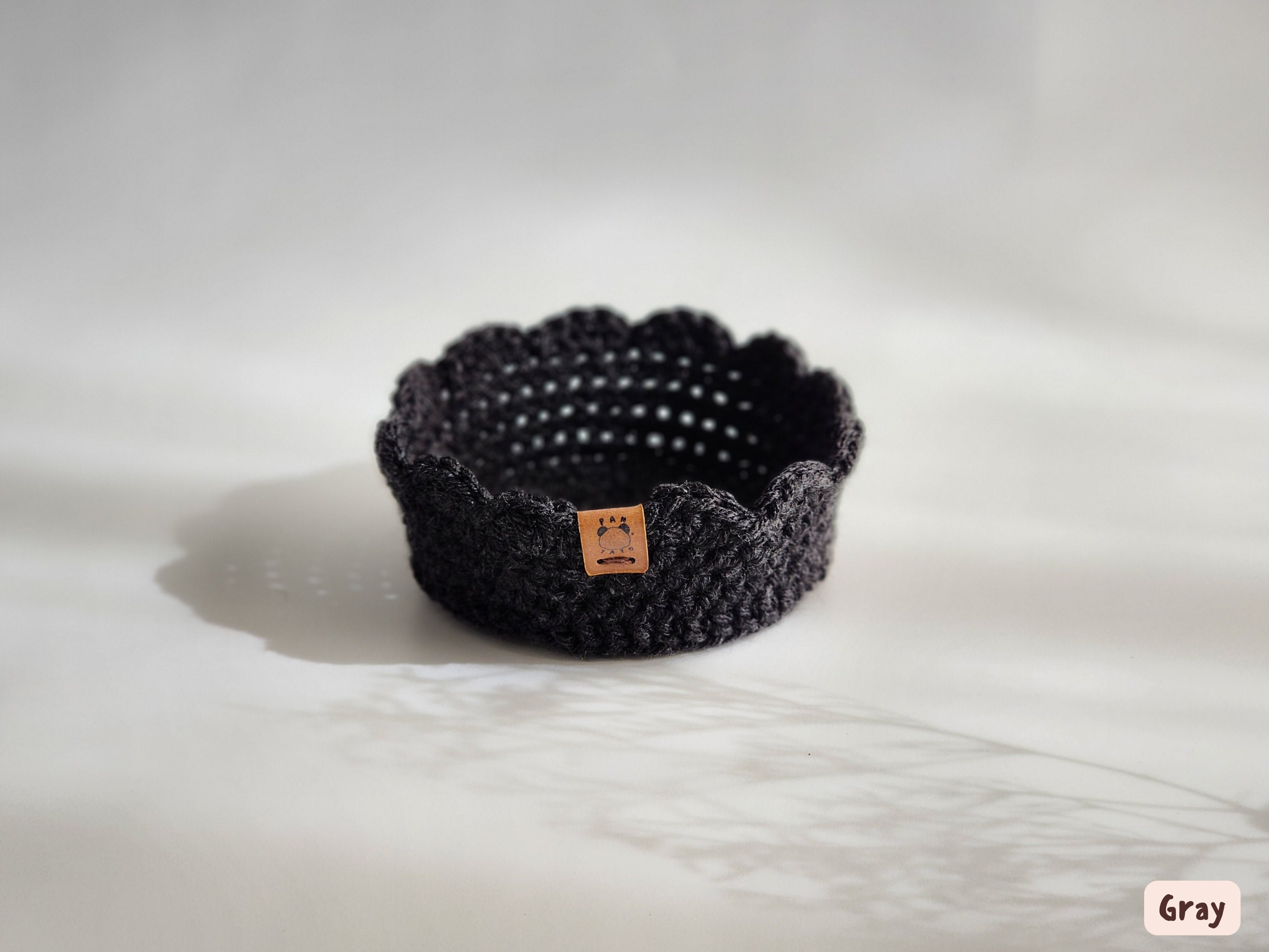 Small Crochet Bowl | Jewelry Dish | Decorative Tray - Etsy