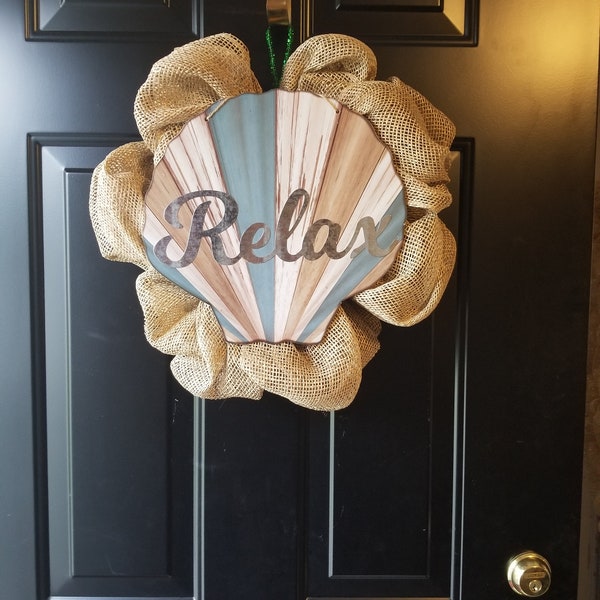 Sea Shell Wreath - Etsy