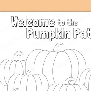 Fall Coloring Sheet | Kids Activity Page | Printable Coloring Page ...