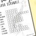 Giraffe Baby Shower Party Game | Printable Baby Shower Word Scramble ...
