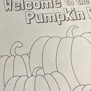 Fall Coloring Sheet | Kids Activity Page | Printable Coloring Page ...