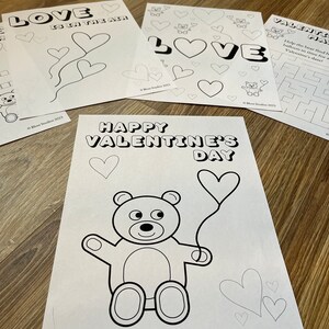 Valentine's Day Activity Bundle for Kids | Children's Valentines ...