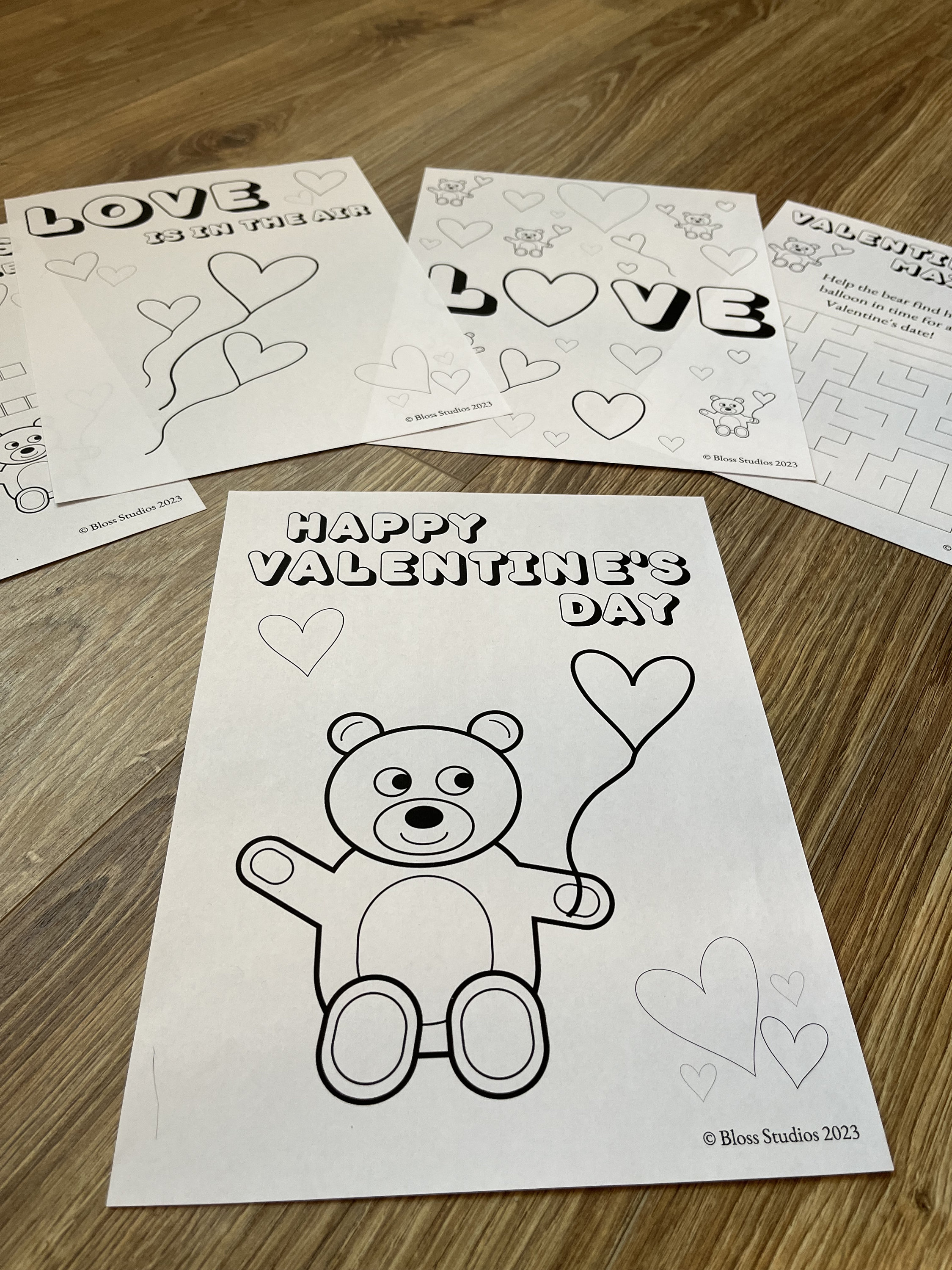 Valentine's Day Activity Bundle for Kids | Children's Valentines ...