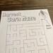 Harvest Corn Maze Activity Page | Printable Fall Activity Sheet ...