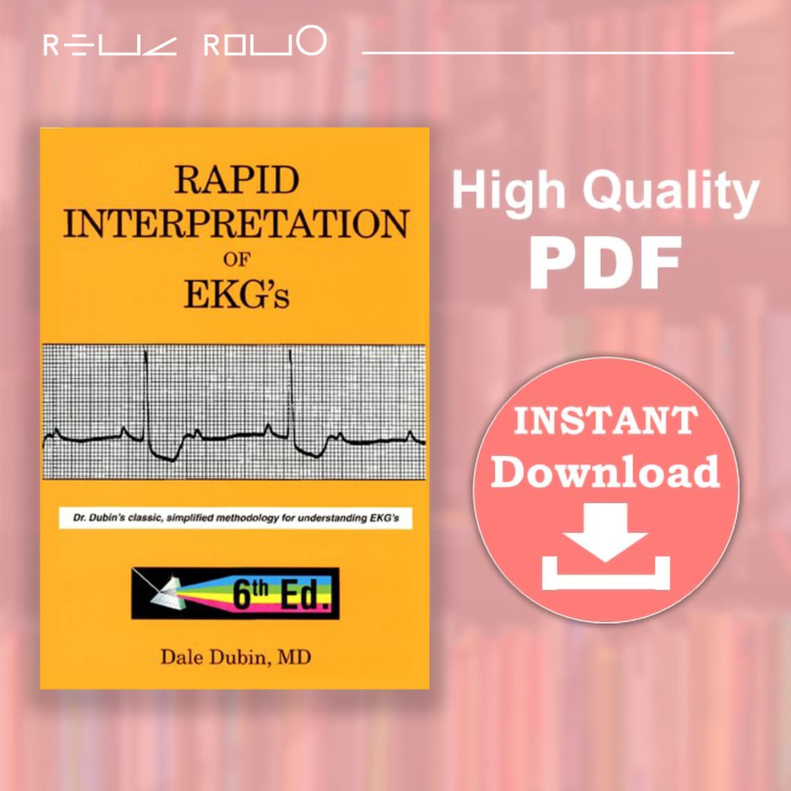 Rapid Interpretation of Ekg's 6th Edition - Etsy