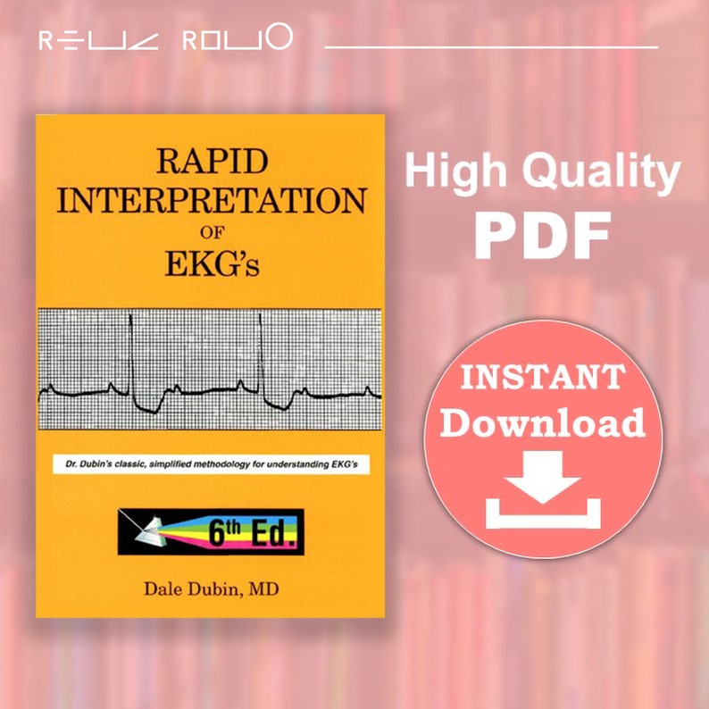 Rapid Interpretation of Ekg's 6th Edition - Etsy