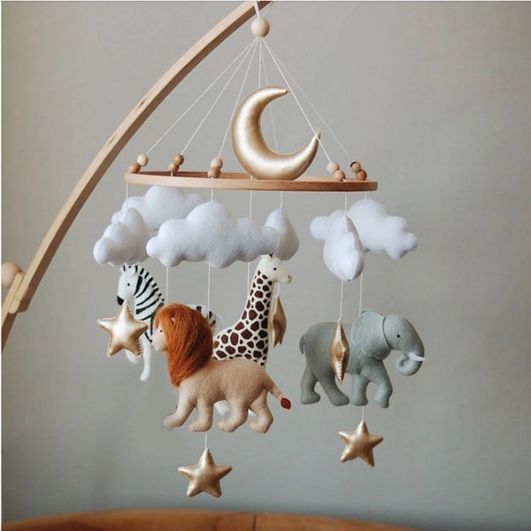 Animal Baby Mobile - Etsy