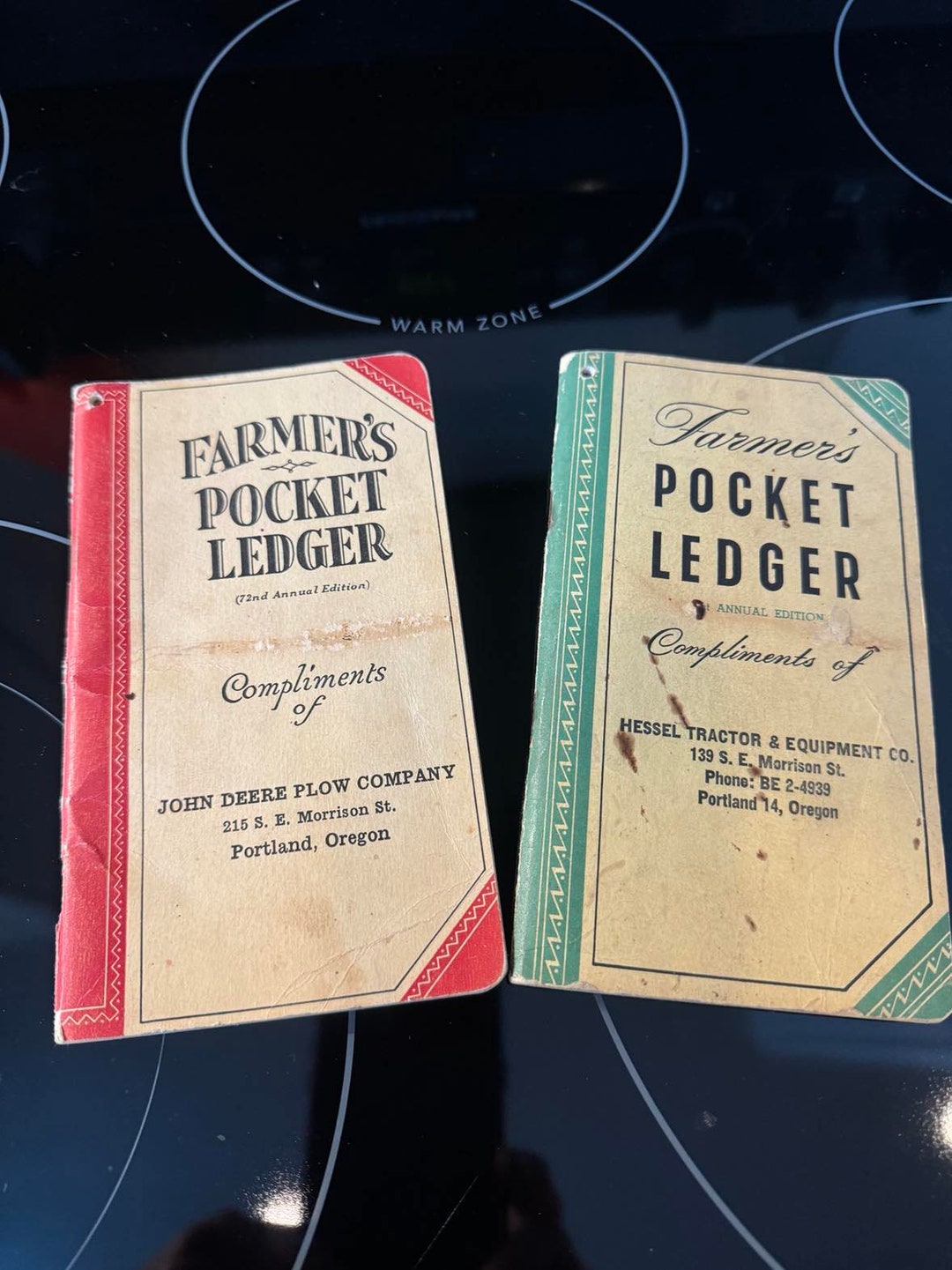 1938 Farmers' Pocket Ledger 1957 Farmers Pocket Ledger JOHN DEERE - Etsy