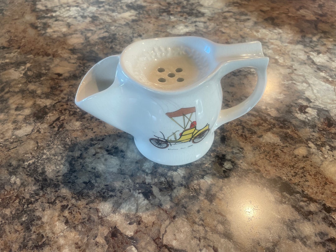 Vintage Shaving Cup Scuttle From Arthur Wood, England and Lucite ...