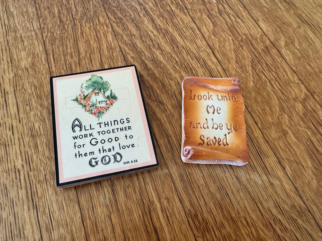 Antique 1941 Chalkware HA Larsen Mini Plaque Plus the Messenger Line ...