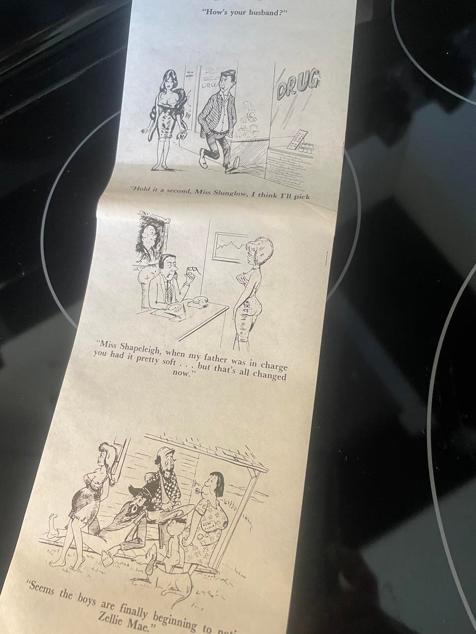 Vintage Paper Roll of RISQUE 1940'S Comical Jokes off Color Adult Jokes ...