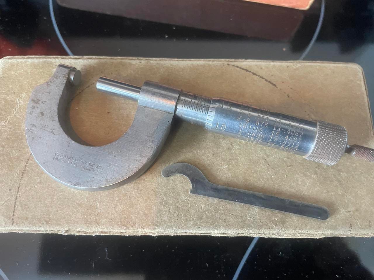 WW2 Era Millers Falls Micrometer With Box - Etsy