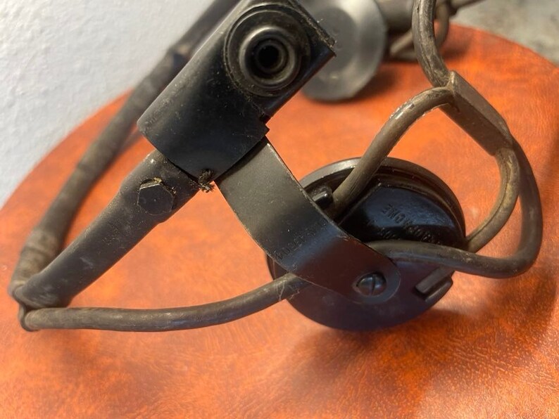 Antique Shortwave Radio WW1 WW2 Aviator Head Set, Bakelite - Etsy