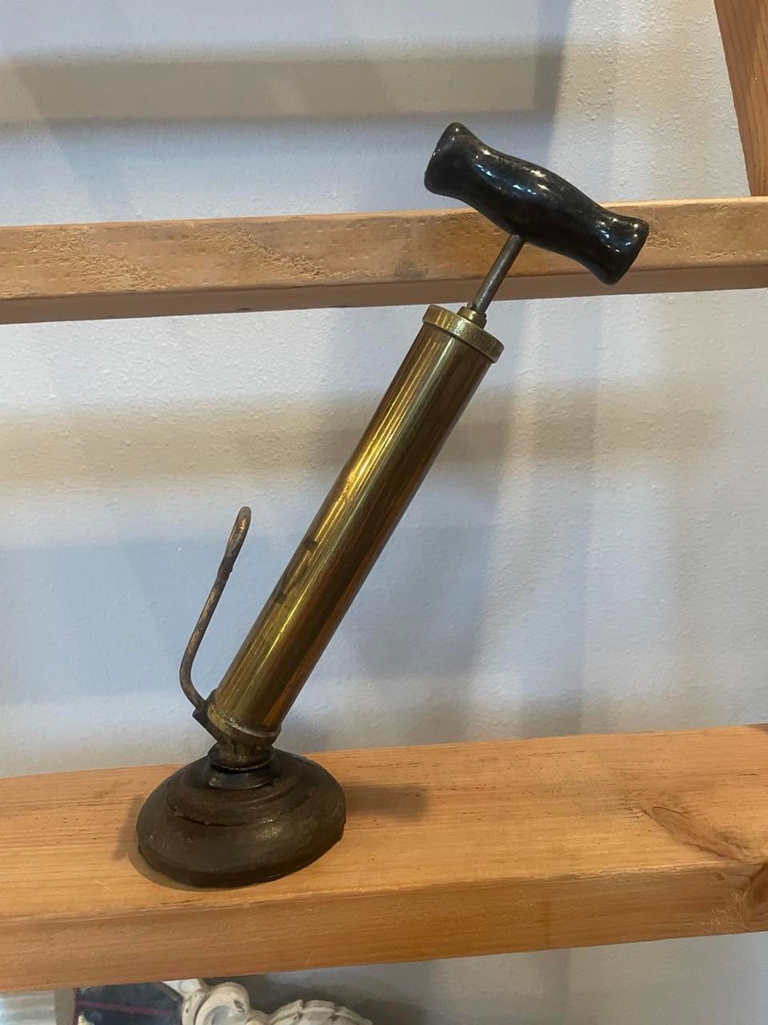 Antique Brass Hand Pump - Little Giant Lift and Force 1910 Patent - Etsy