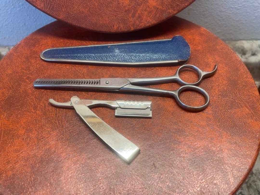 Vintage Barber Hair Salon Tools, Weck Hair Shaper Razor Cut - SR ...