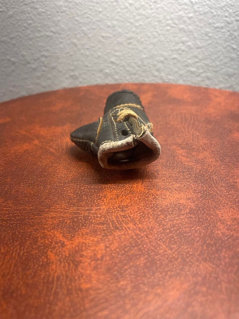 Vintage World's Tiniest Miniature BOXING GLOVE Real - Etsy