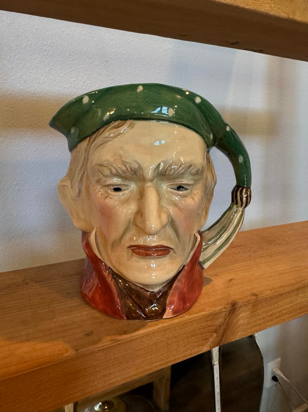 Vintage Beswick England Ebenezer Scrooge Character Toby Jug - Etsy