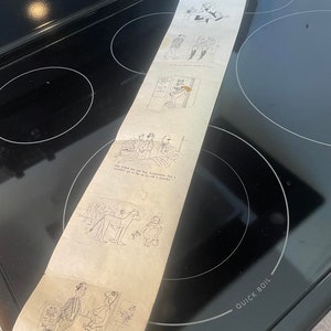 Vintage Paper Roll of RISQUE 1940'S Comical Jokes off Color Adult Jokes ...