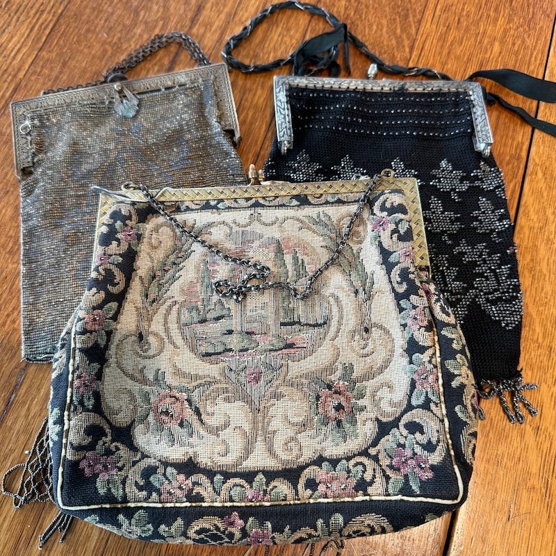 Vintage Beaded Purses Lot - Etsy
