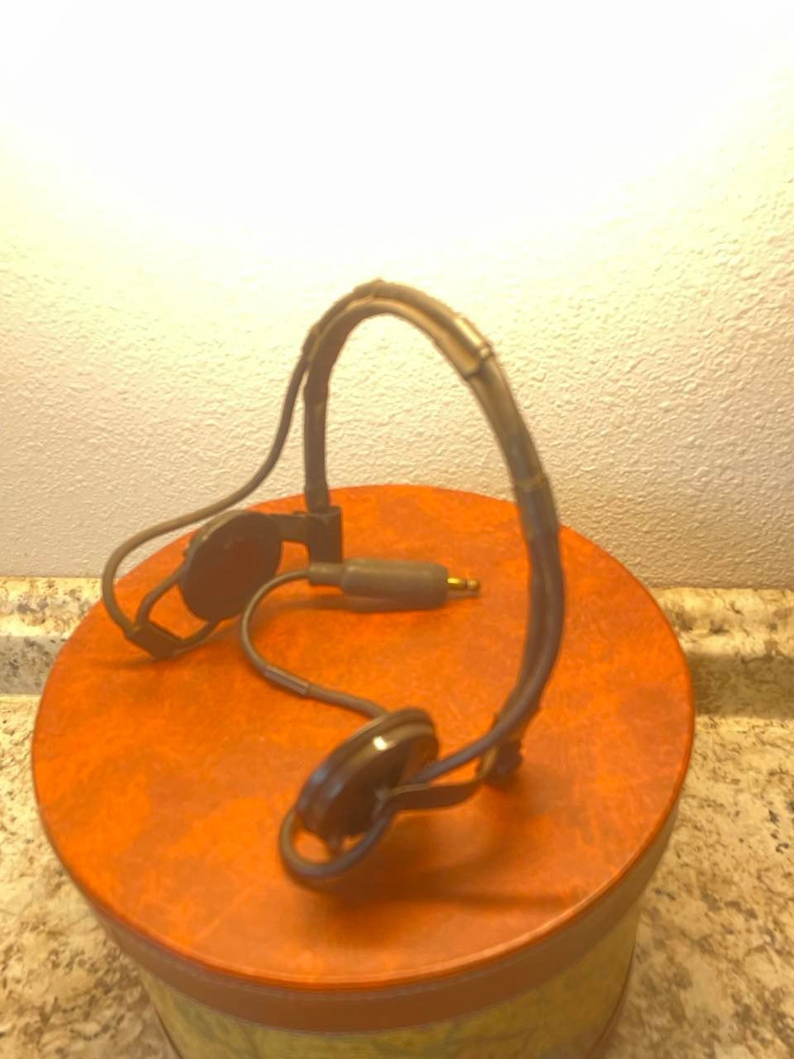 Antique Shortwave Radio WW1 WW2 Aviator Head Set, Bakelite - Etsy