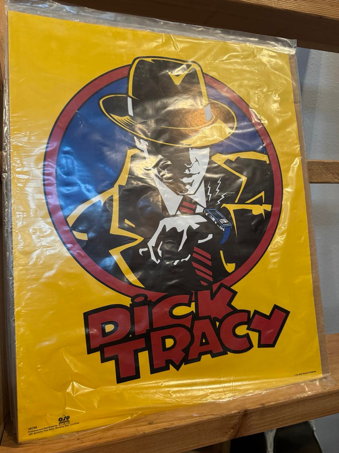 PAIR Collectible 1990's Dick Tracy Posters and Door Hanger Secret ...