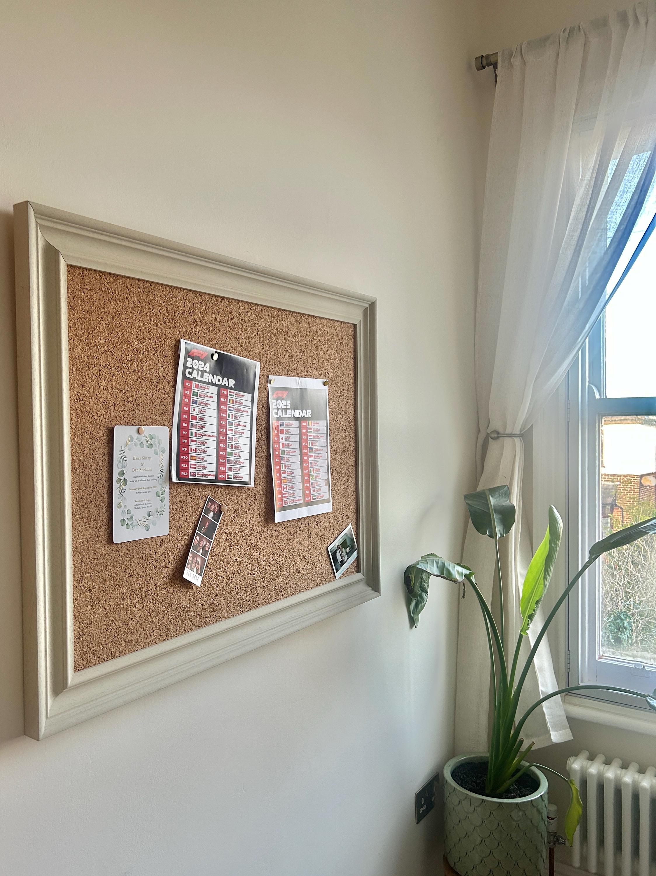 Highest Quality Custom Cork Pin Board Hand Painted With Farrow & Ball ...