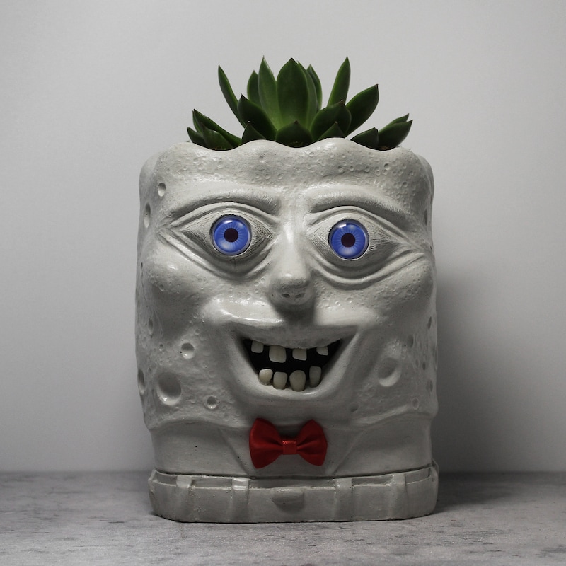 Ugly Head Planter Pots - Etsy