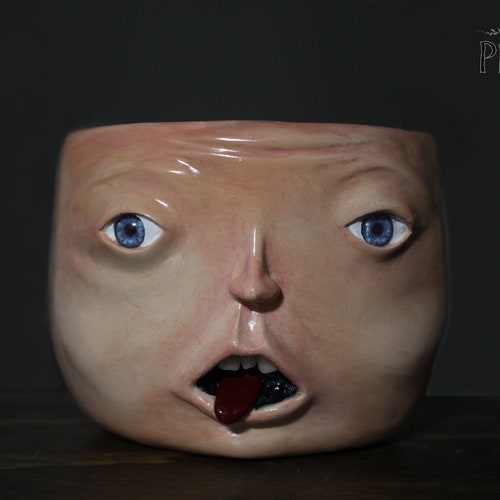 Strangebob the Original Fugly Planter. Funny Planter - Etsy