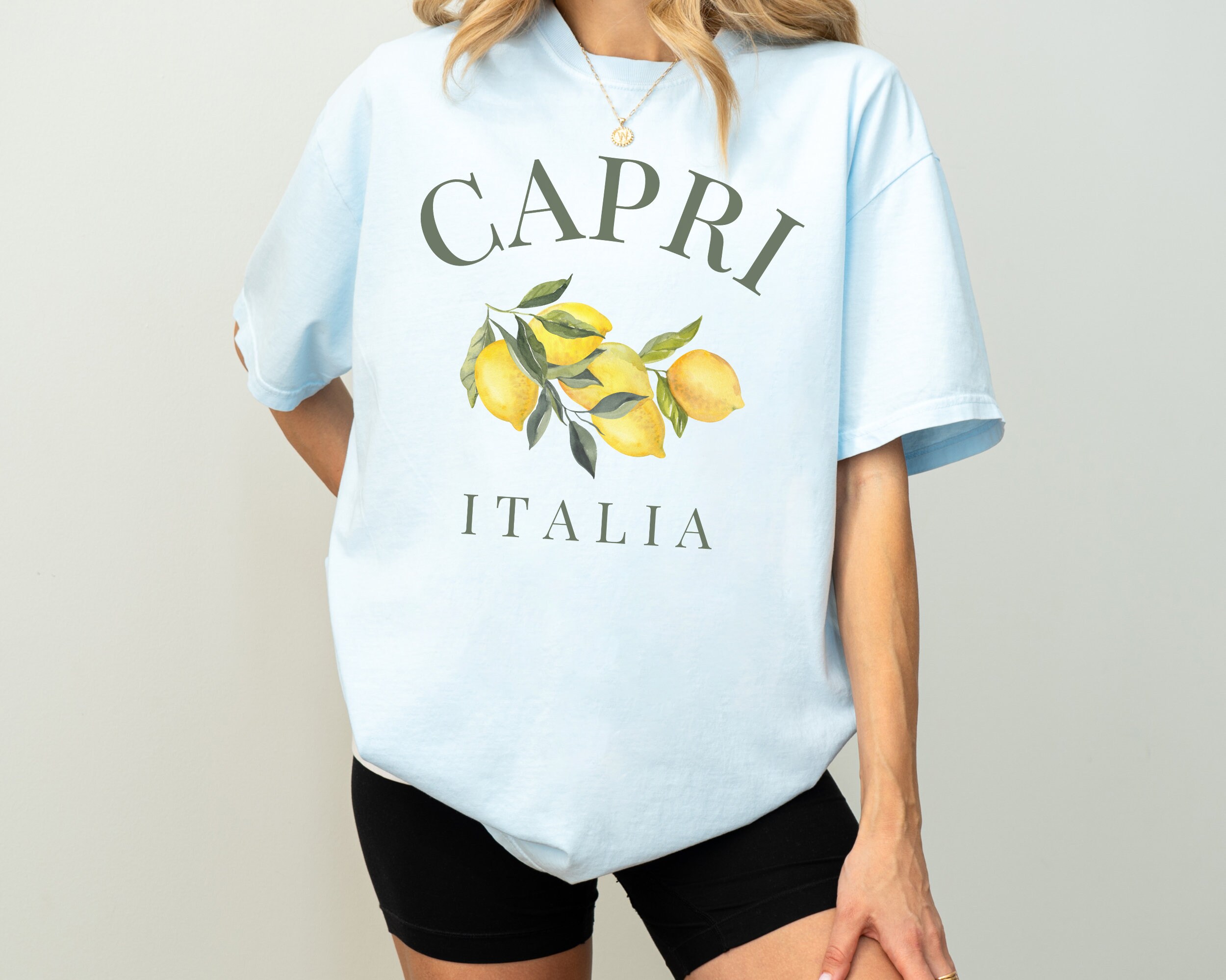 Capri, Italia Comfort Colors Short Sleeve T-shirt | Amalfi Coast, Italy ...