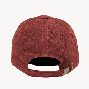 Embroidered Espresso Martini Cocktail Club Vintage Corduroy Cap | Retro ...