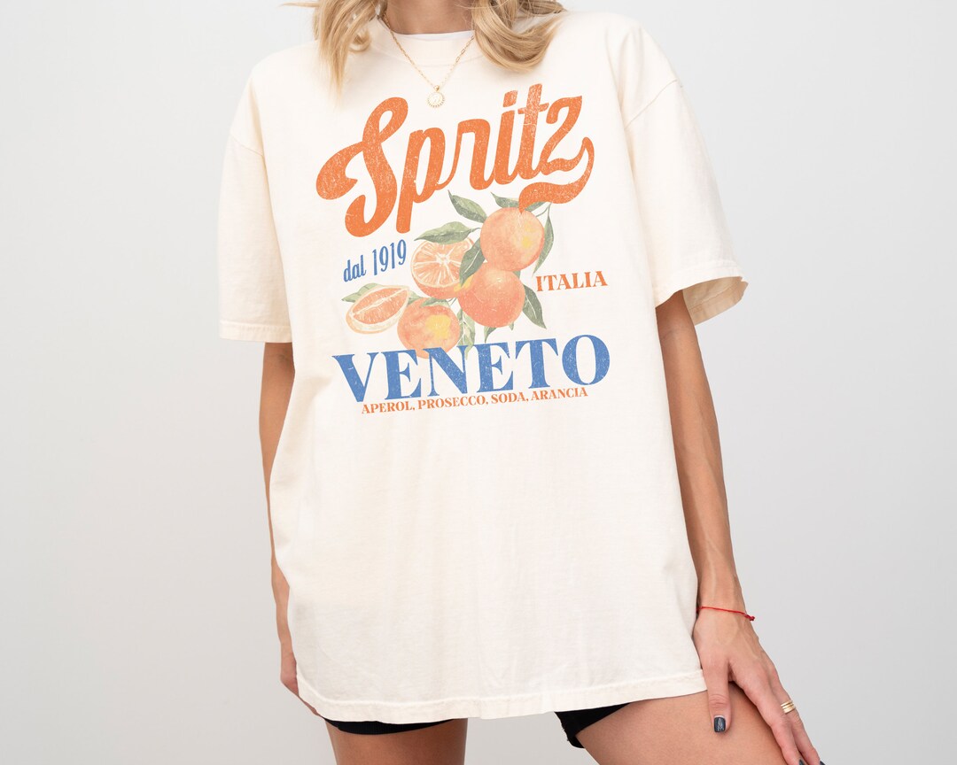 Spritz Comfort Colors Short Sleeve T-shirt | Italian Cocktail ...