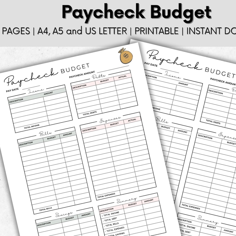 Budget Debt Payoff Binder - Etsy