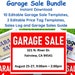 Garage/rummage/yard Sale/estate Sale/fundraiser/neighborhood Sale ...