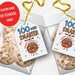 Printable 100th Day of School Donut Treat Tags for Students Snack Back ...