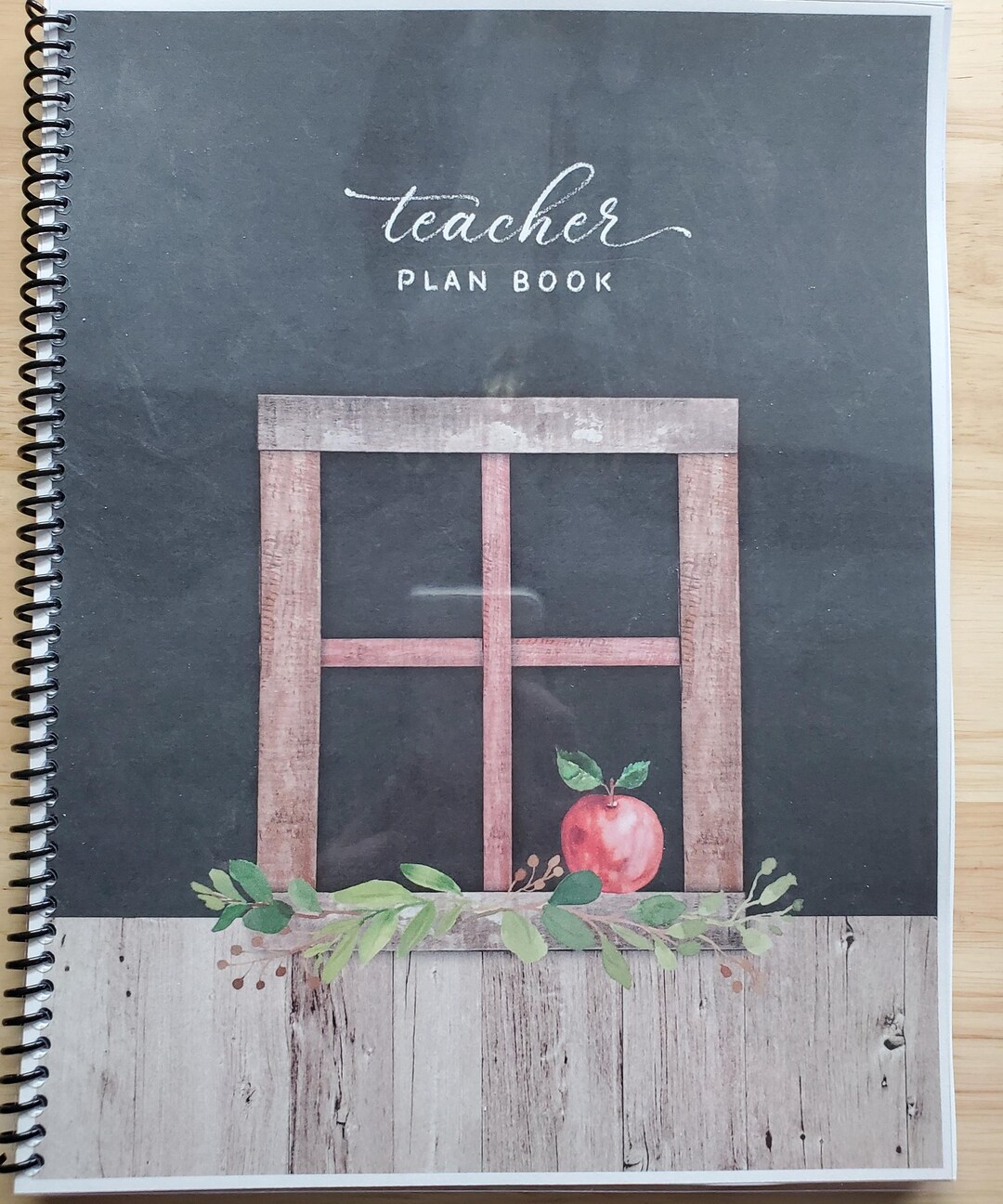 Digital Vertical Days Customized Teacher Planner - Etsy