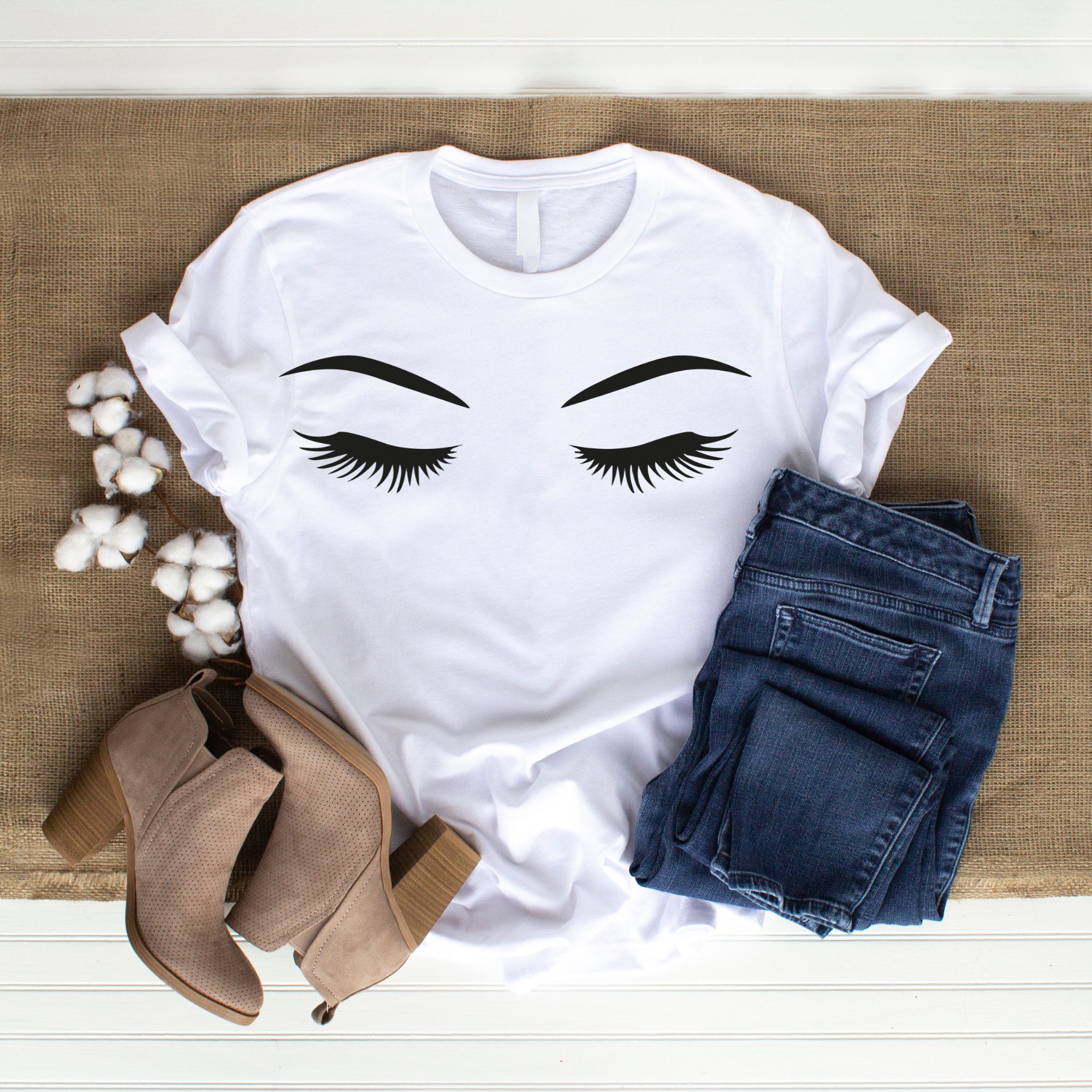 Eyelash and Eyebrow Svg Beauty Svg Eyelashes and Eyebrows - Etsy