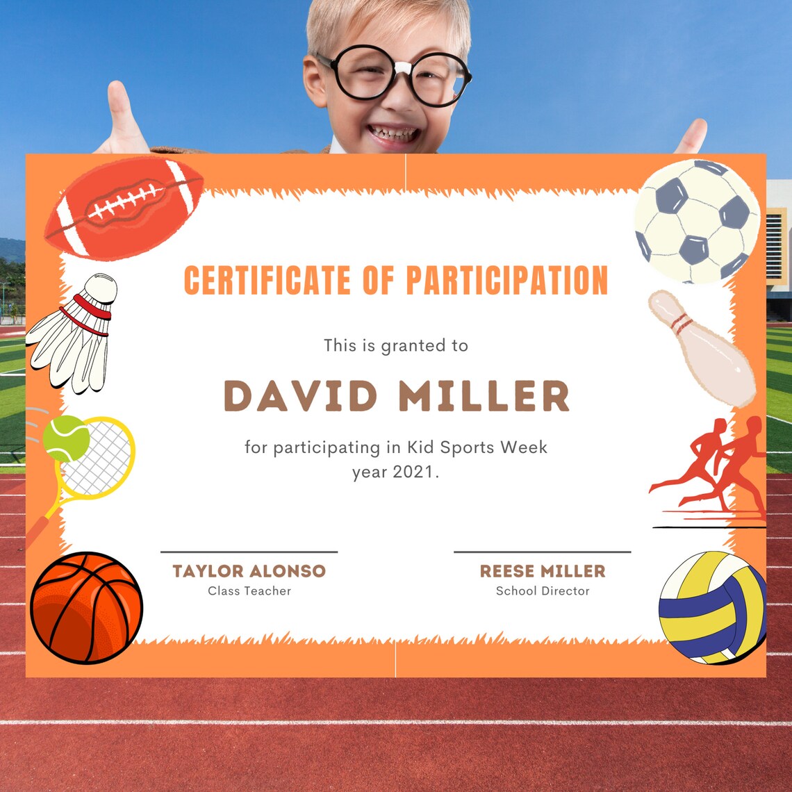 Editable Basketball Certificate Template Printable - Etsy