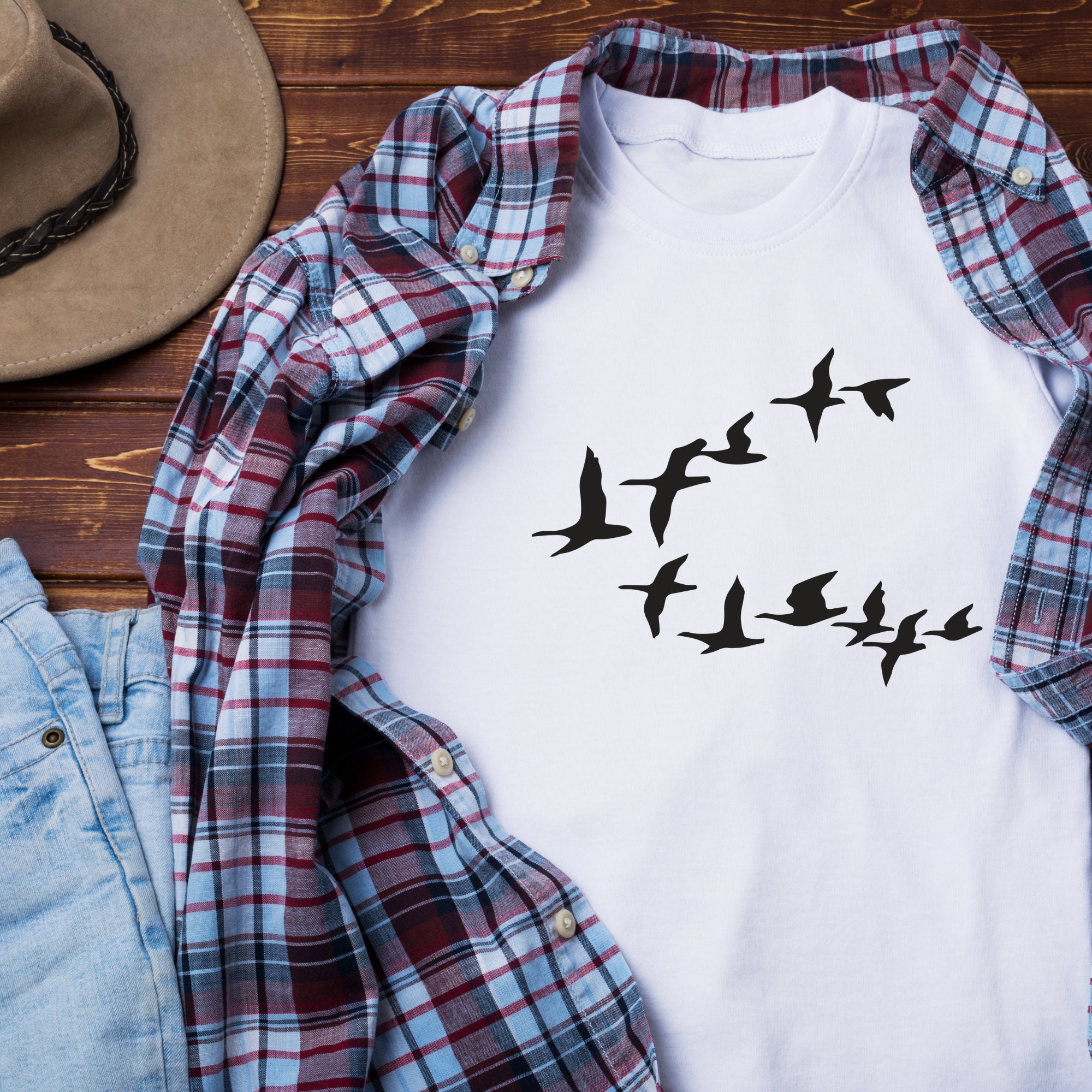 Flying Birds SVG Bundle, Flying Bird Svg,flock of Flying Birds Svg ...