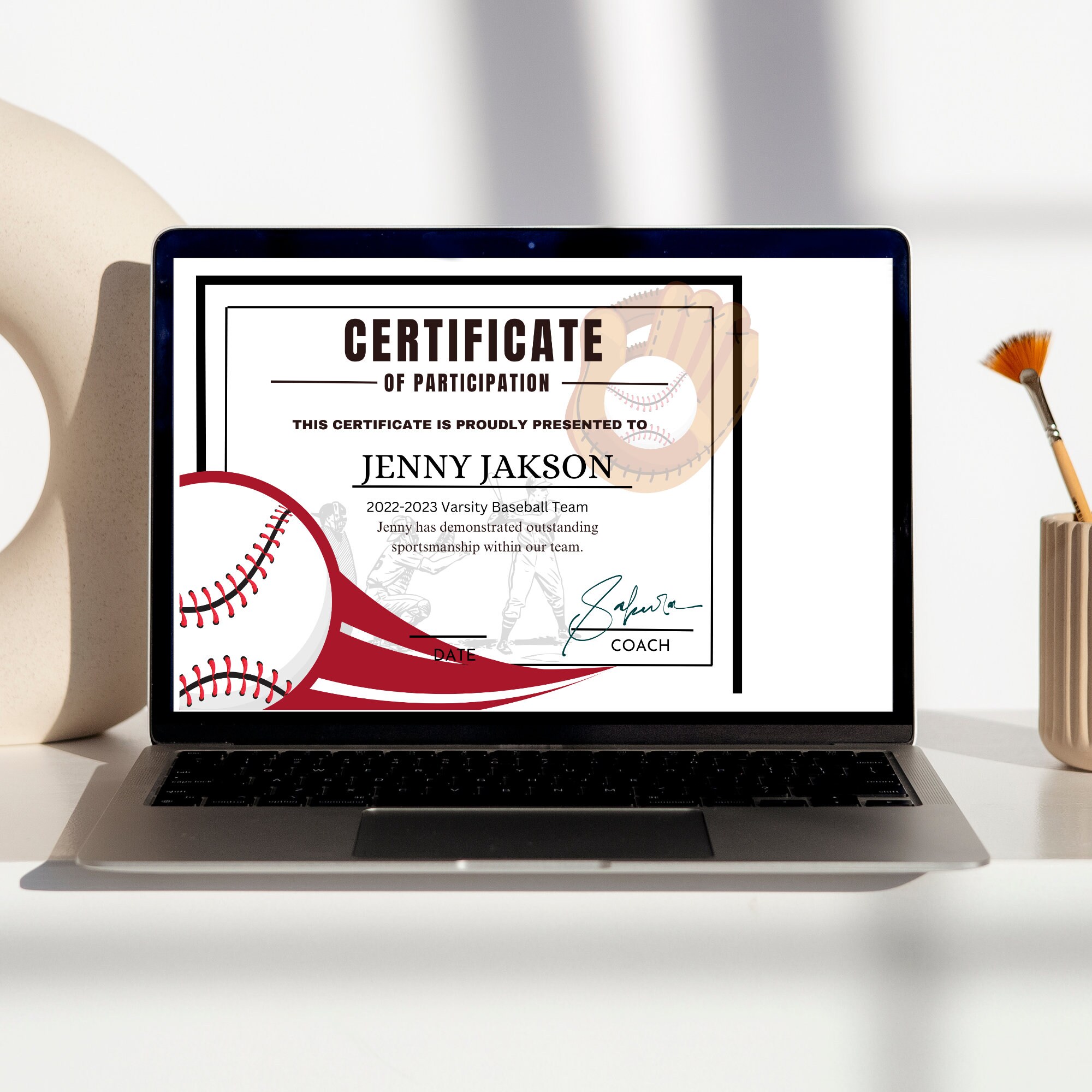 EDITABLE T-ball Award Certificates Team Baseball Awards End - Etsy UK