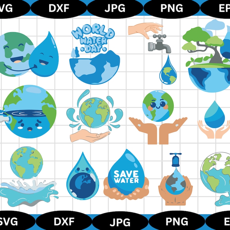 Earth Svg File - Etsy