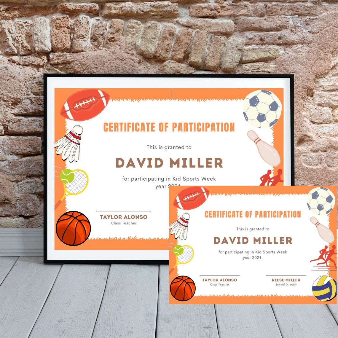 Editable Basketball Certificate Template Printable - Etsy
