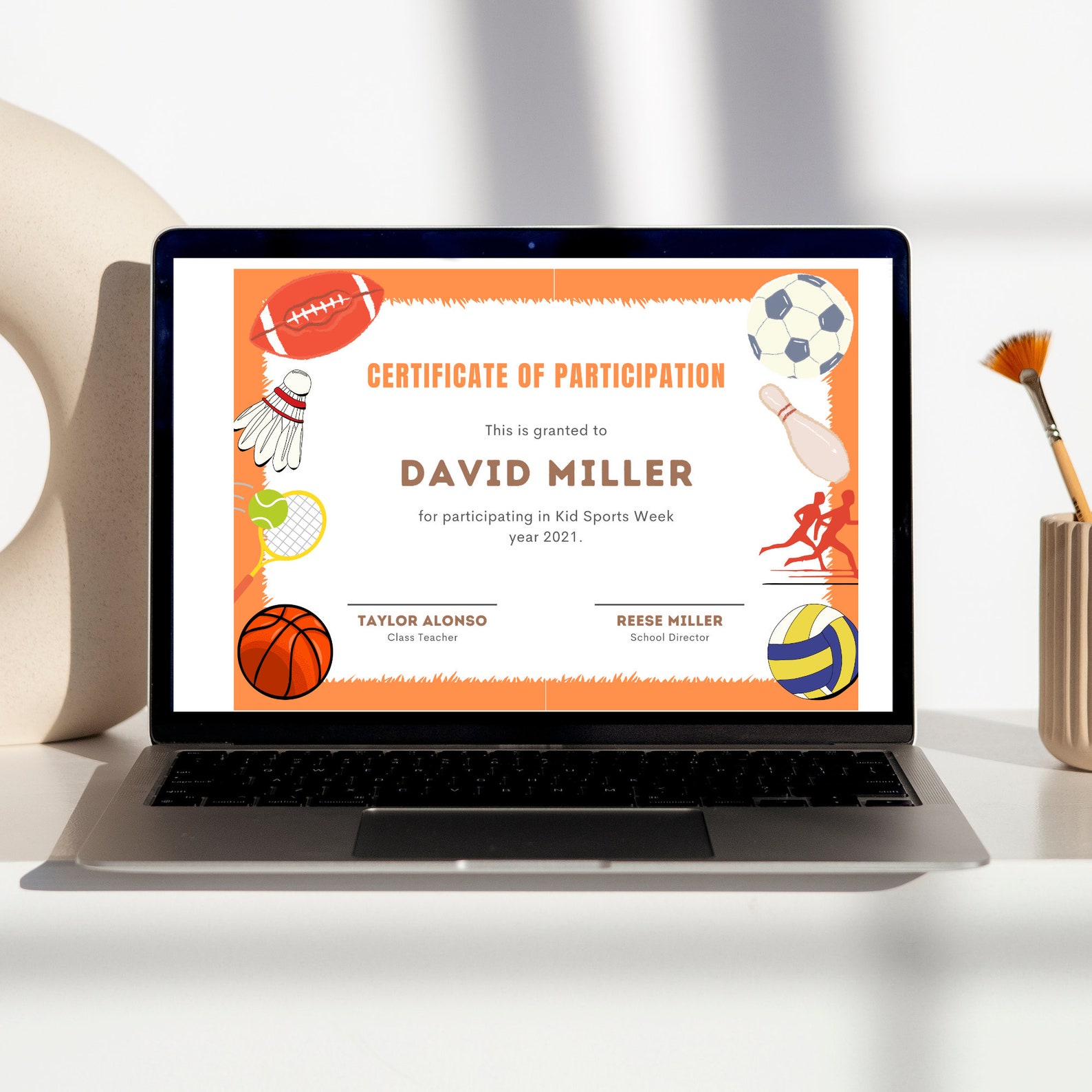 Editable Basketball Certificate Template Printable - Etsy