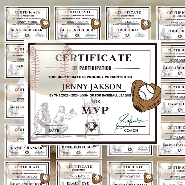 Award Certificate - Etsy