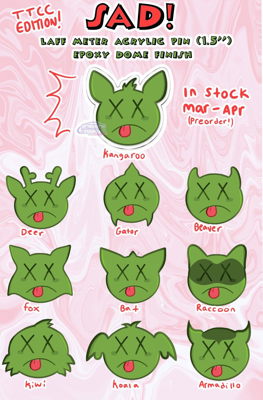 Toontown Corporate Clash Sad Laff Meter Acrylic Pins 1.5 Inches ...