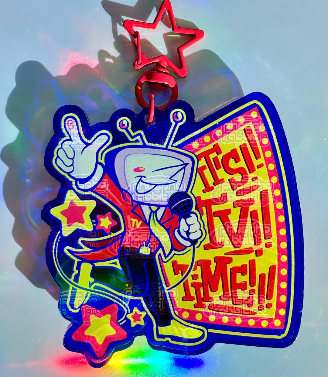 Deltarune | Mr. Ant Tenna Keychain | ~3 Inches, Colored Acrylic - Etsy