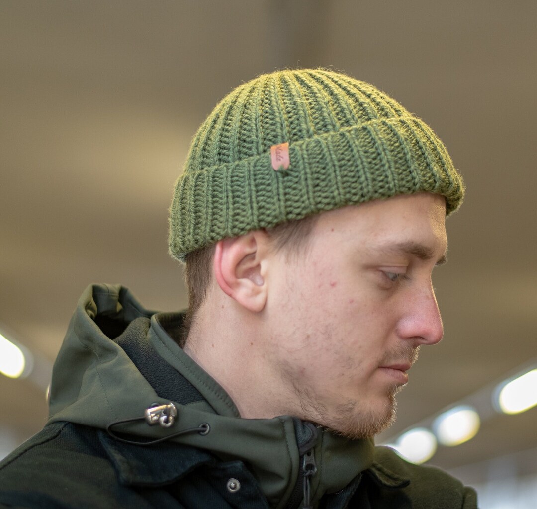 Hat for Men. Women's Winter Hat.docker Hat. Fisherman Hat. Merino ...